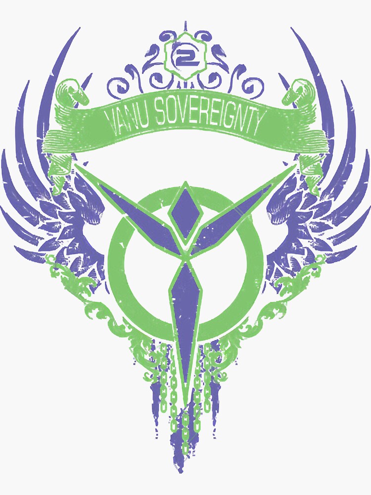 "VANU SOVEREIGNTY - LIMITED EDITION " Sticker by Fseewcwek | Redbubble
