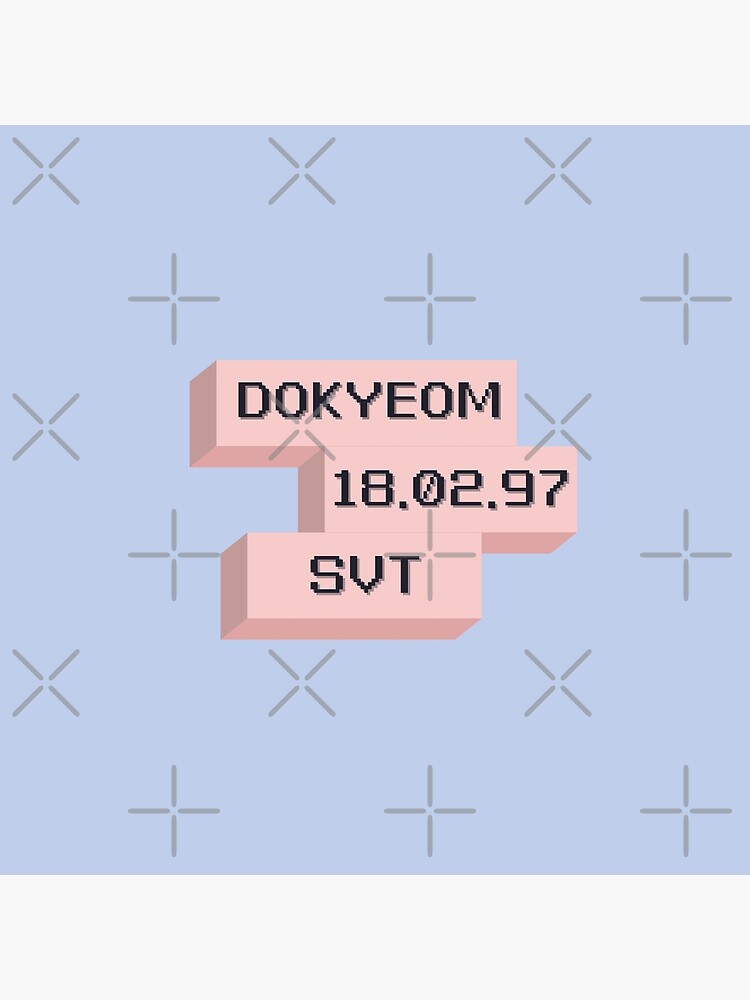 "Seventeen Dokyeom fanart" Poster for Sale by HDPCase | Redbubble