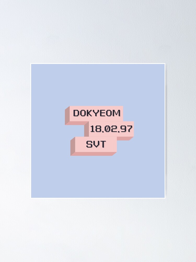 "Seventeen Dokyeom fanart" Poster for Sale by HDPCase | Redbubble