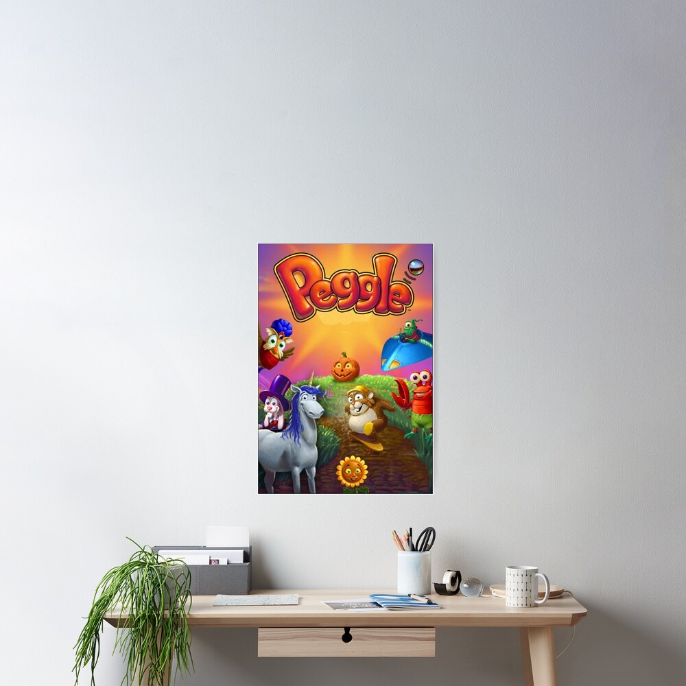 "Peggle" Poster for Sale by Picturesofus | Redbubble