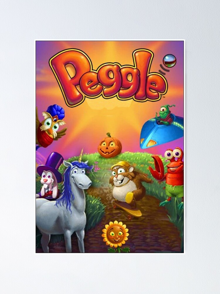 "Peggle" Poster for Sale by Picturesofus | Redbubble