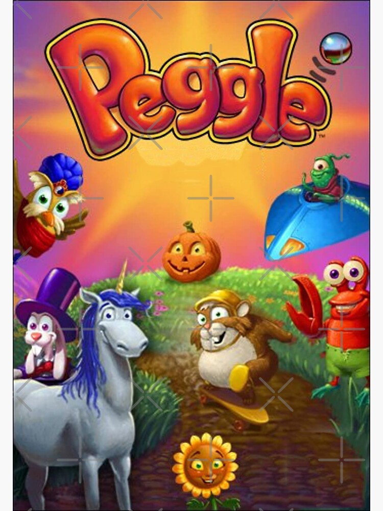 "Peggle" Sticker by Picturesofus | Redbubble