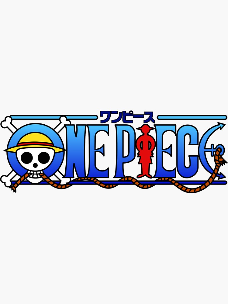 "Monkey D luffy writing " Sticker for Sale by Mshamsia | Redbubble