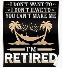 Funny Retirement: Posters | Redbubble