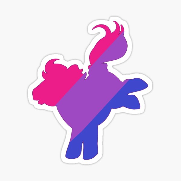 "Pony Pride - Bi" Sticker by Draikinator | Redbubble