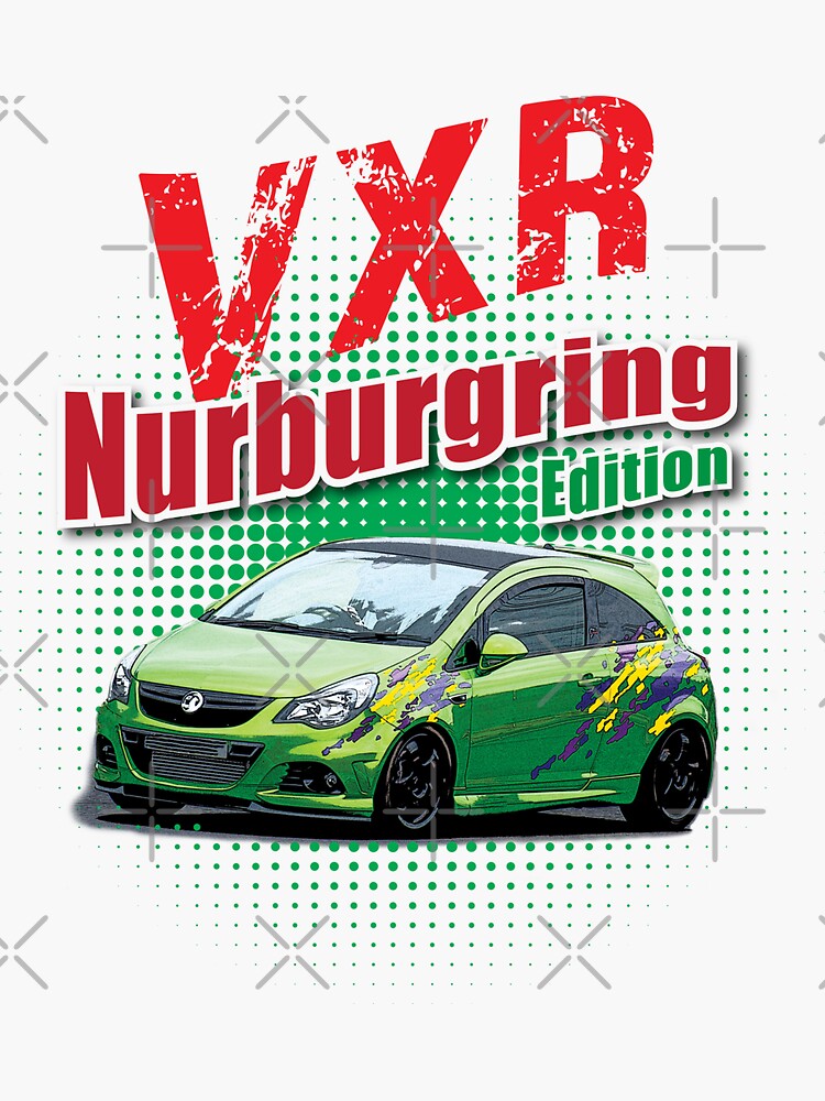 "Vauxhall Corsa VXR Nurburgring Graphic - Sticker - Photograph - Art ...