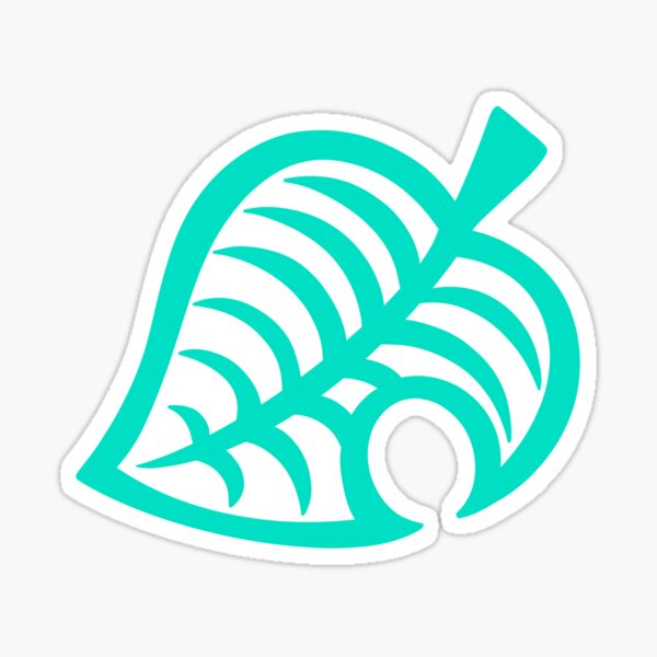 "ACNH Leaf" Sticker for Sale by txiga | Redbubble