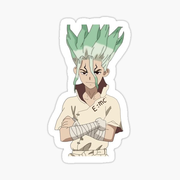 "Senku Ishigami" Sticker by leexi | Redbubble