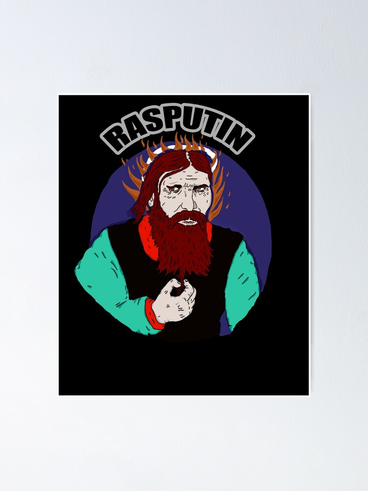 " rasputin " Poster for Sale by ragnacold | Redbubble