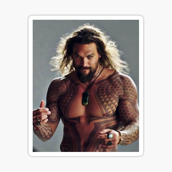 "jason momoa Graphic " Sticker for Sale by Garrickfusion | Redbubble