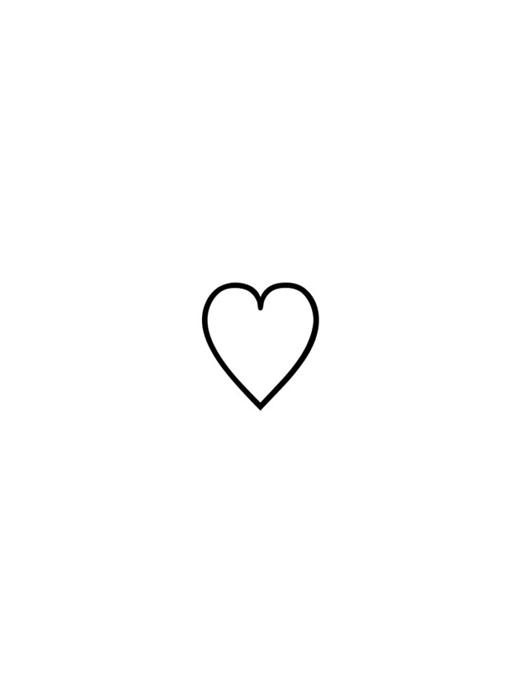 Empty Heart Symbol Iphone