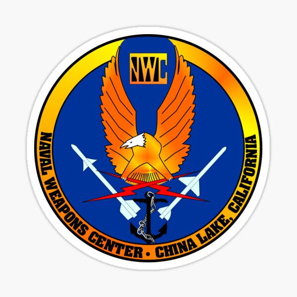 "Naval Weapons Center China Lake" Sticker for Sale by xorbah | Redbubble