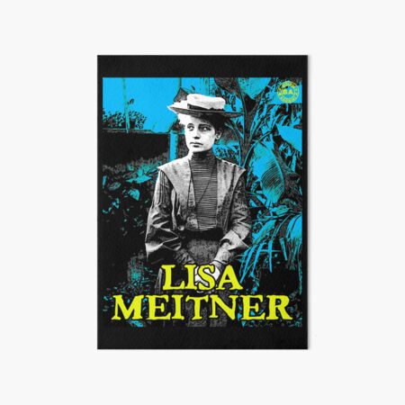 "Lisa Meitner scientist" Art Board Print by greenpunkart | Redbubble