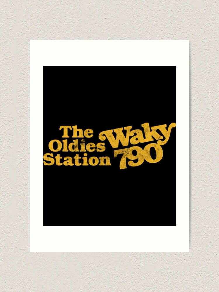 "Radio Station T-ShirtLouisville, Kentucky 790 WAKY _ Defunct 70s Radio ...