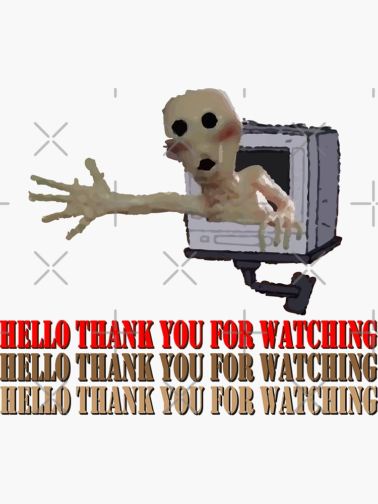 "Smiling friends Tv Monster" Sticker for Sale by Tahoo | Redbubble