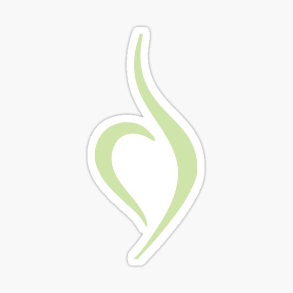 "NEDA symbol green" Sticker for Sale by kjwenzel11 | Redbubble