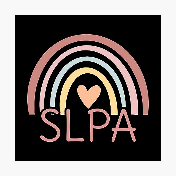 "SLPA Therapy I - Boho Rainbow" Photographic Print by lemon-pepper ...