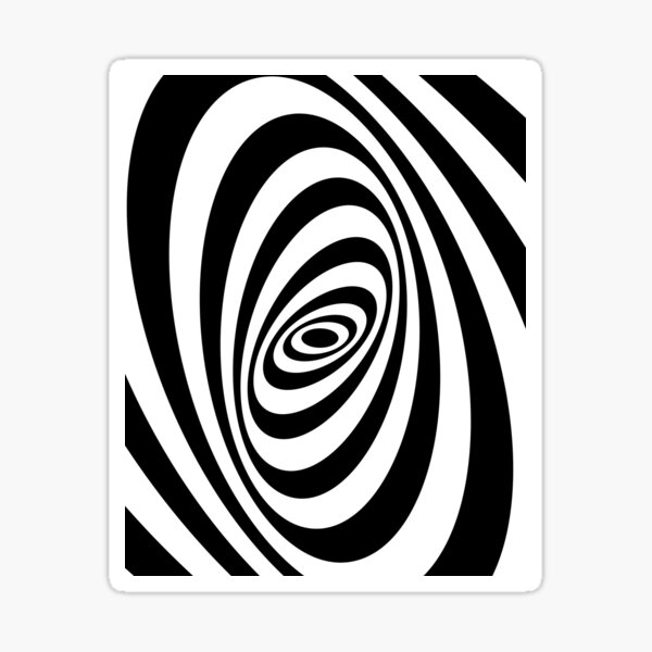 "Y2K Spiral" Sticker for Sale by MagicMannequin | Redbubble