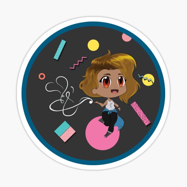 "90s Chibi Paya 2022 - Paya Dawn Art" Sticker for Sale by YTBooks ...