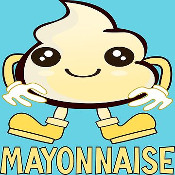 "Kawaii mayonnaise" Sticker by minimalartstory | Redbubble