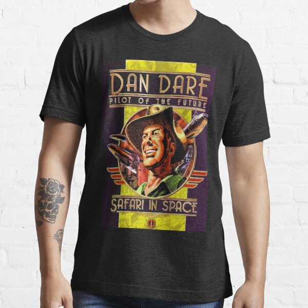 "' Dan Dare ' retro comic book hero" T-shirt for Sale by Drakenfang | Redbubble | dan t-shirts ...