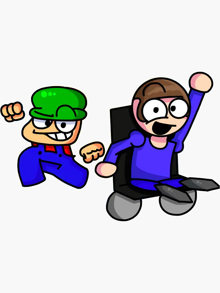 "dave and bombi fnf Mouse pad" Sticker by daily-deals | Redbubble