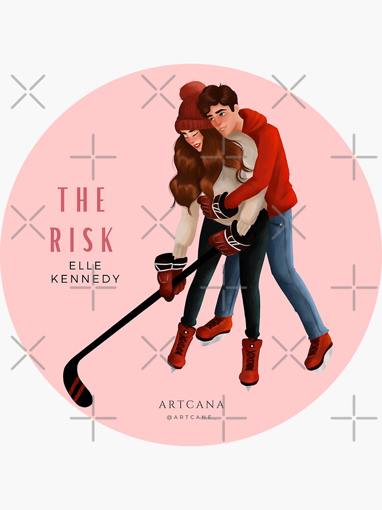 "Briar U. The Risk - Brenna Jensen and Jake Connelly (FanArt)" Sticker ...