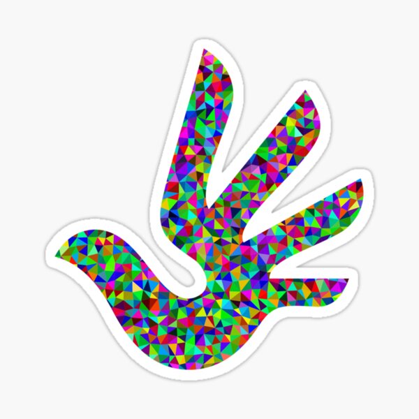 "Human Rights Logo " Sticker by HolderNiya | Redbubble