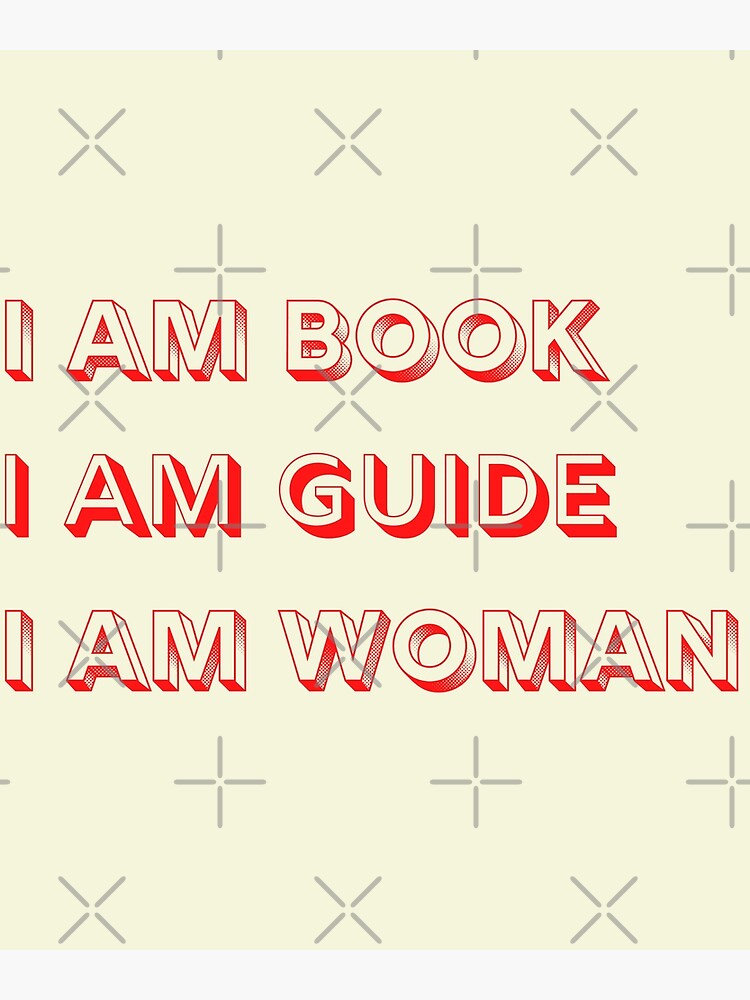 "I am Woman- book- guide - Inspirational & Motivational simple font ...