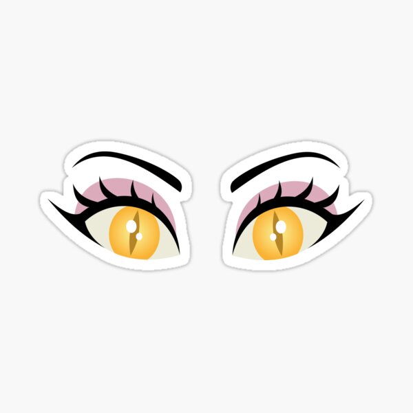 "Eve Eyes" Sticker by MadameObsidian | Redbubble