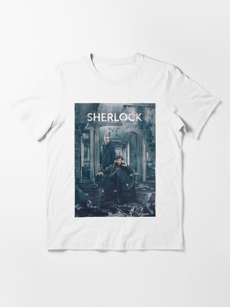 "Sherlock BBC" T-shirt for Sale by jackcobbs | Redbubble | sherlock t ...