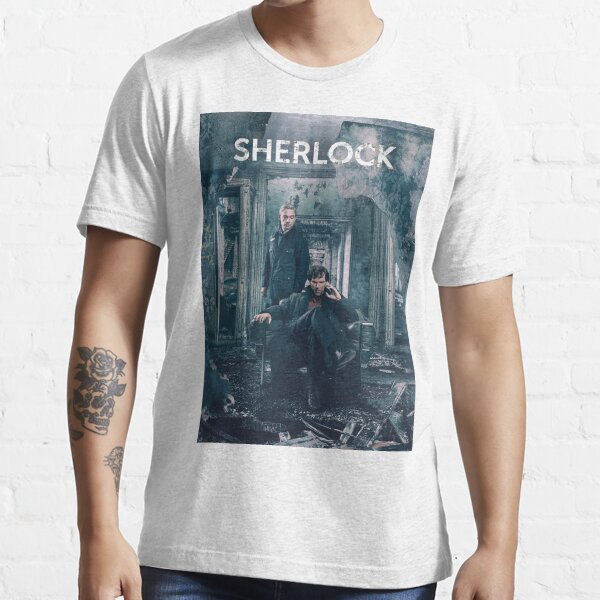 "Sherlock BBC" T-shirt for Sale by jackcobbs | Redbubble | sherlock t ...
