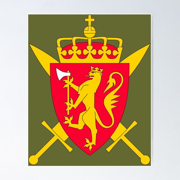 "Norwegian Army - Hæren" Poster for Sale by wordwidesymbols | Redbubble