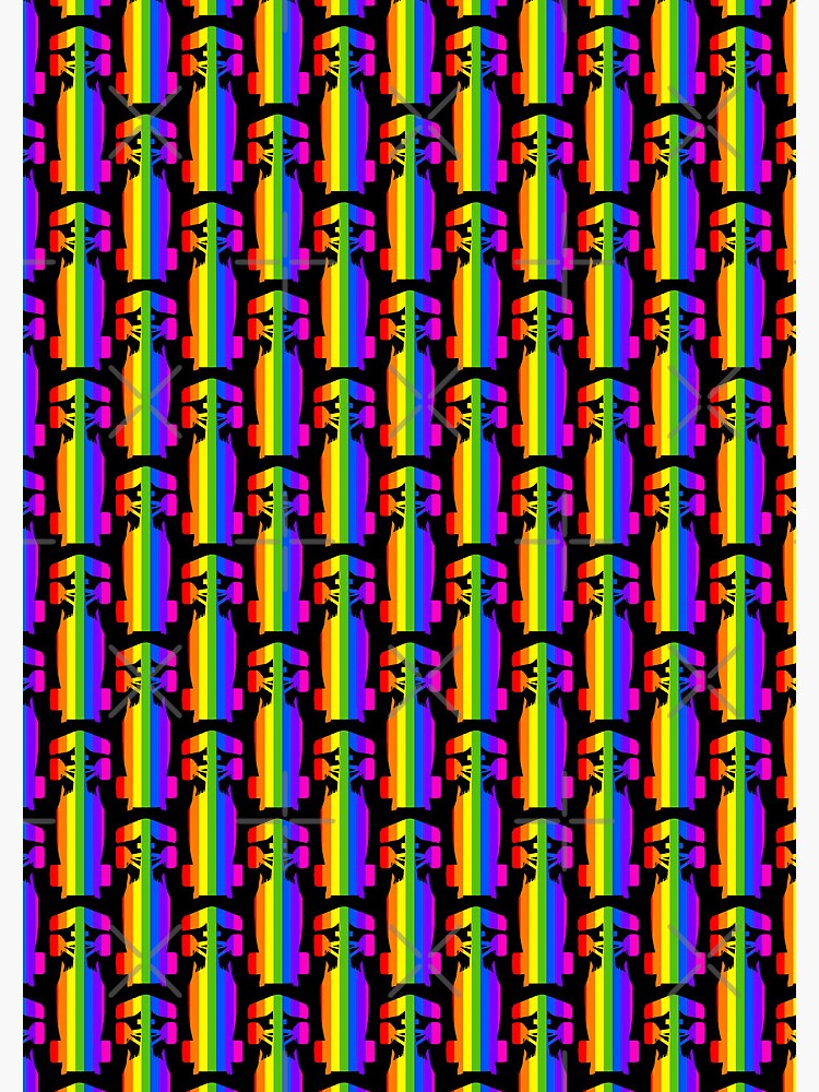 "Pride Rainbow Flag Formula 1 2022 Car" Spiral Notebook by ...