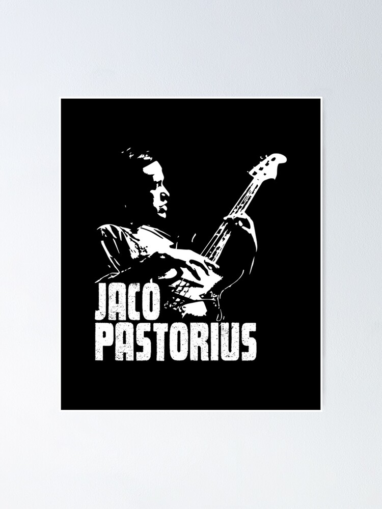 "Jaco Pastorius" Poster for Sale by AbbyKemmerlin | Redbubble