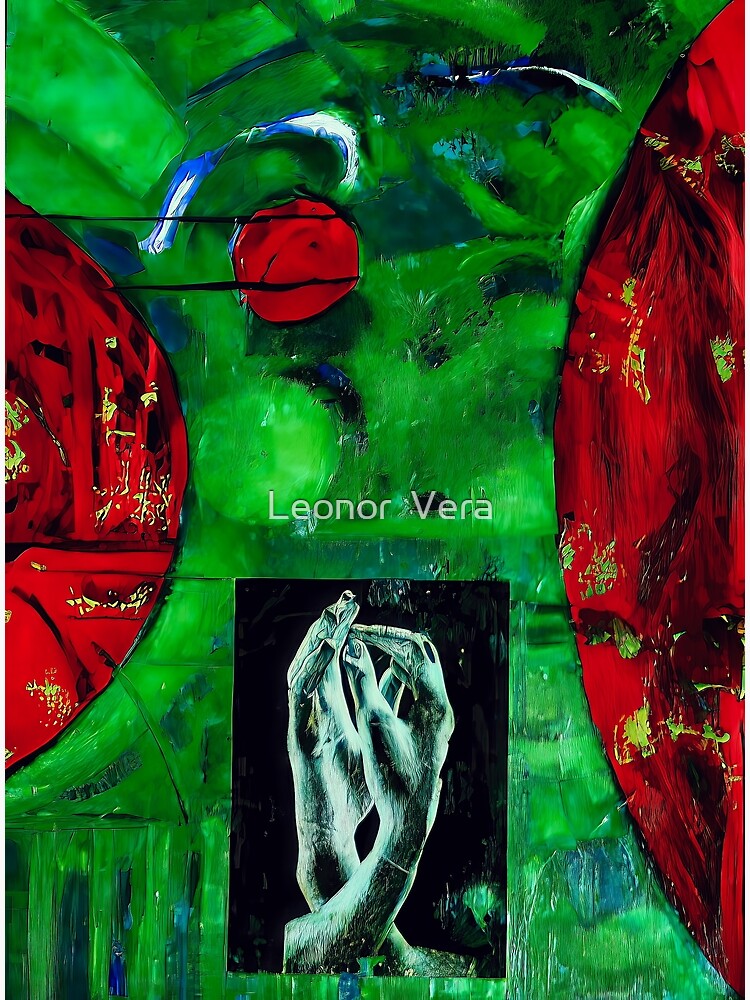 "The third planet / Mixed technique on canvas" Poster for Sale by ...