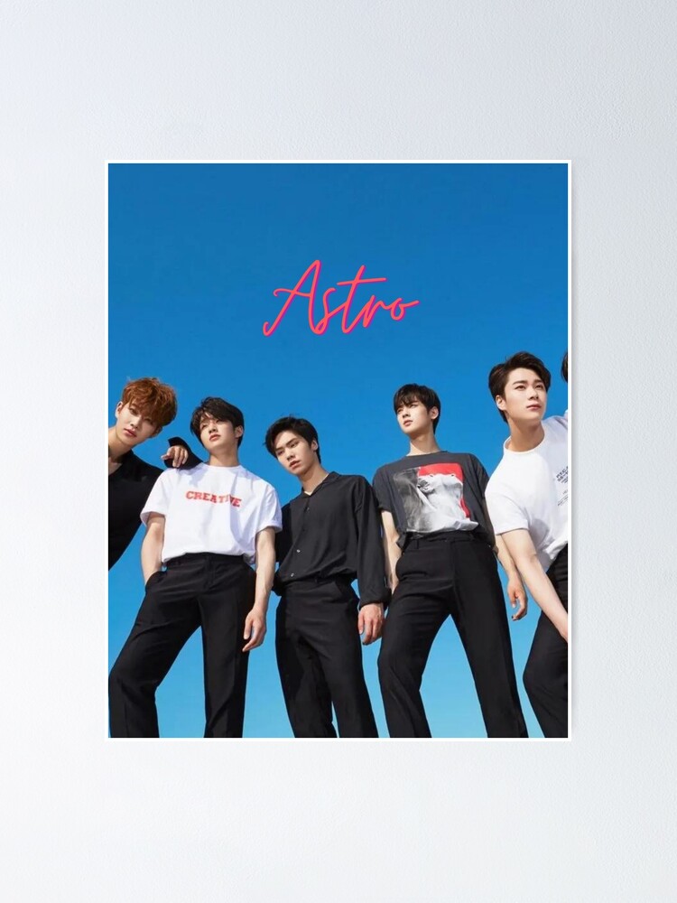 "Astro boy band poster" Poster for Sale by L0velyBubbles | Redbubble