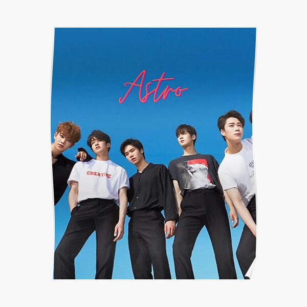 "Astro boy band poster" Poster for Sale by L0velyBubbles | Redbubble