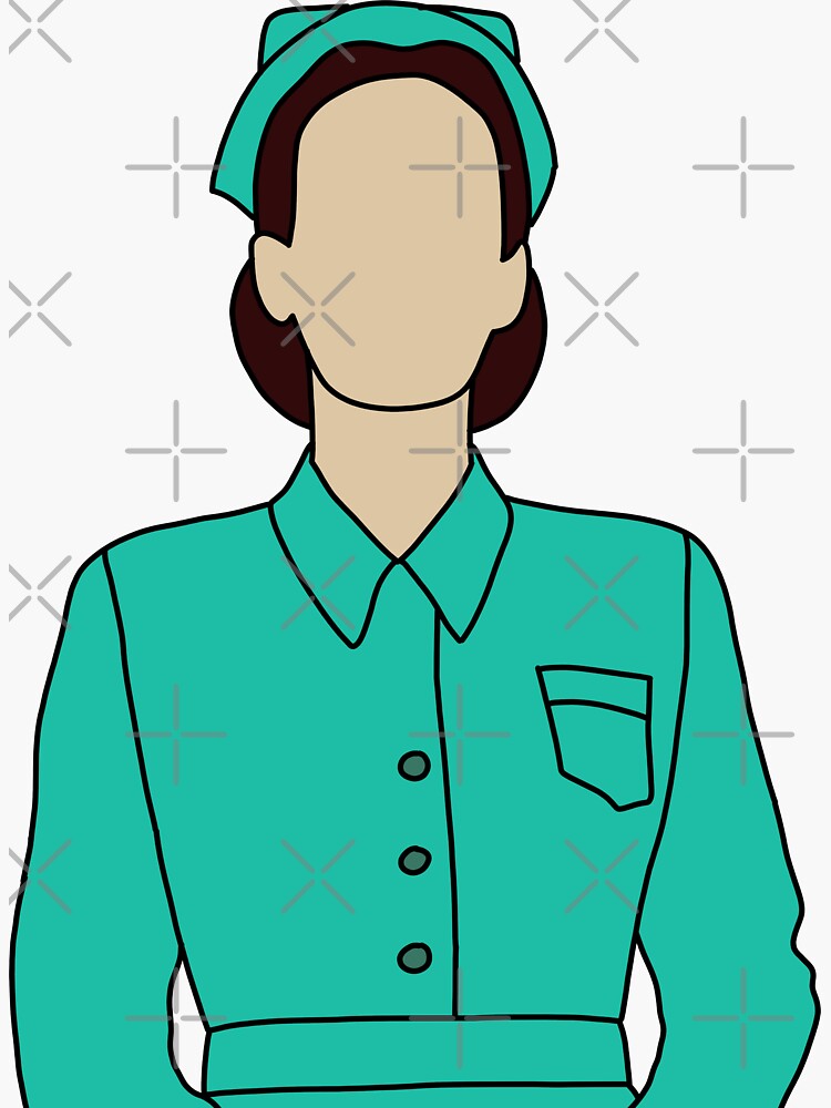 "Mildred Ratched Sarah Paulson" Sticker for Sale by Chi-art | Redbubble