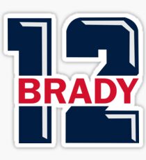 Tom Brady: Stickers | Redbubble