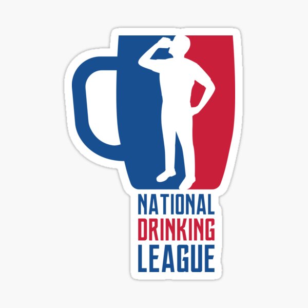 "NDL National Drinking League" Sticker by BENKEVADA | Redbubble