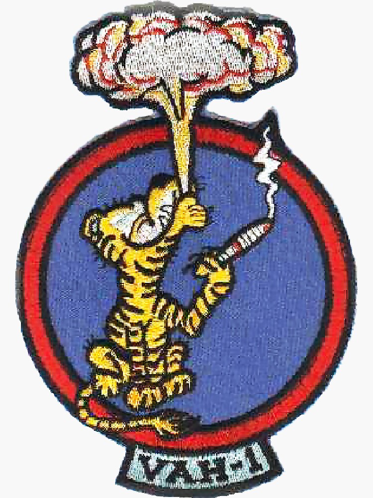 "VAH-1 HEAVY ATTACK SQUADRON STORE" Sticker for Sale by militarygifts ...