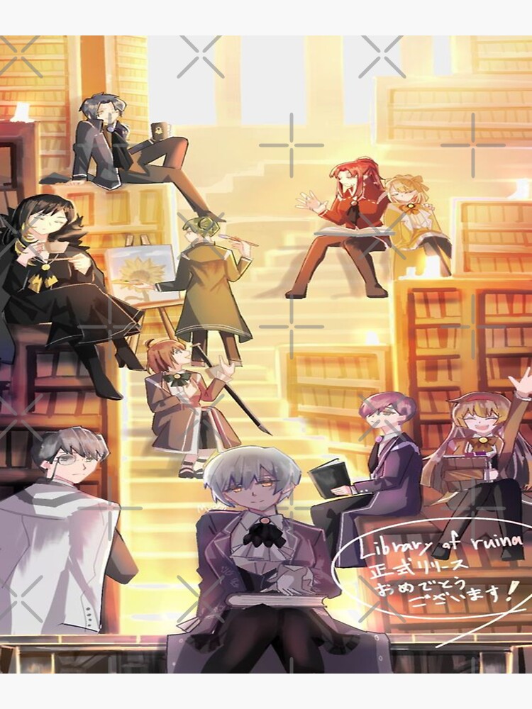 "Library Of Ruina" Sticker by mabelmoraastore | Redbubble