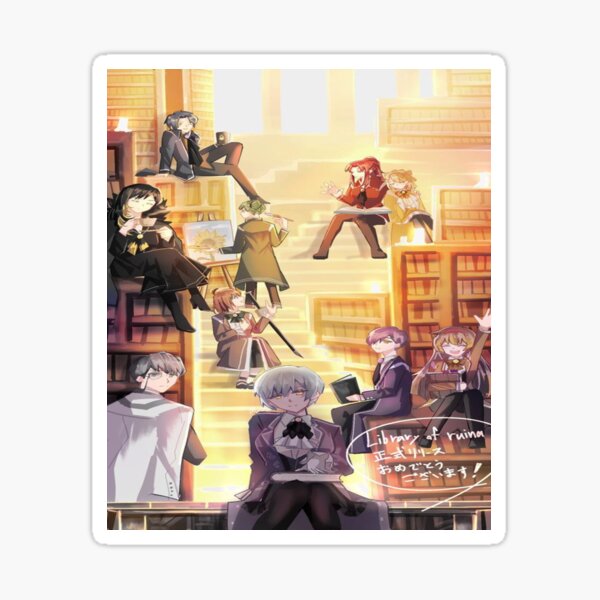 "Library Of Ruina" Sticker by mabelmoraastore | Redbubble