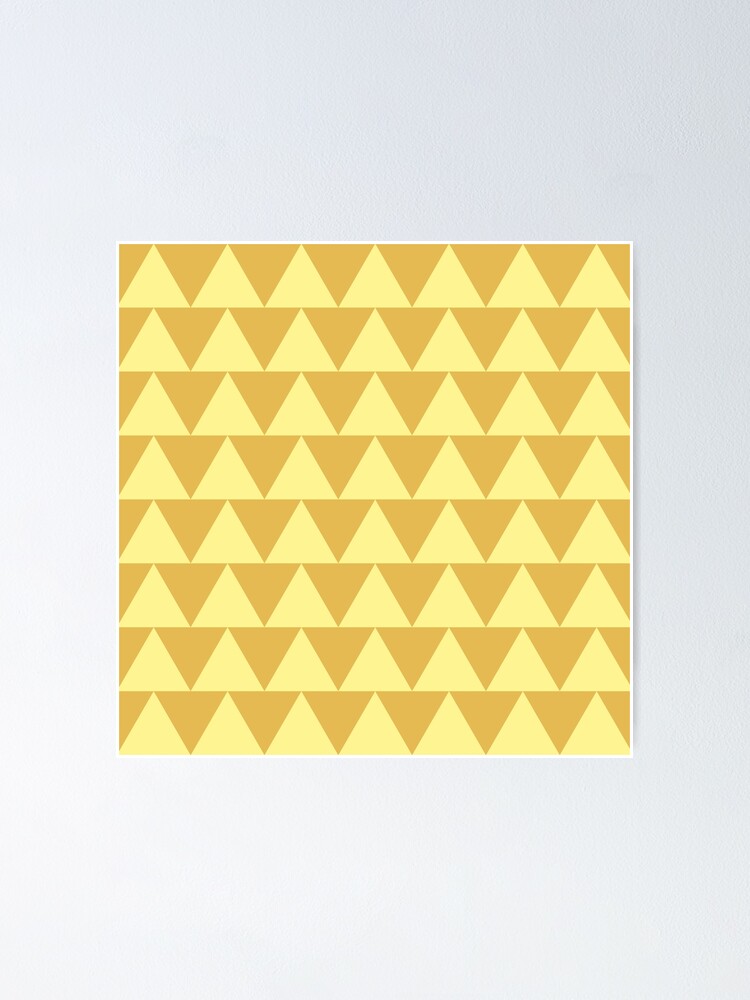 "Mimosa Plant Color | Triangles" Poster for Sale by Oliveirallan ...
