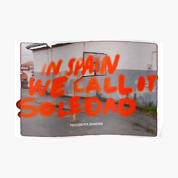 "RIGOBERTA BANDINI" Poster by Thelmarres | Redbubble