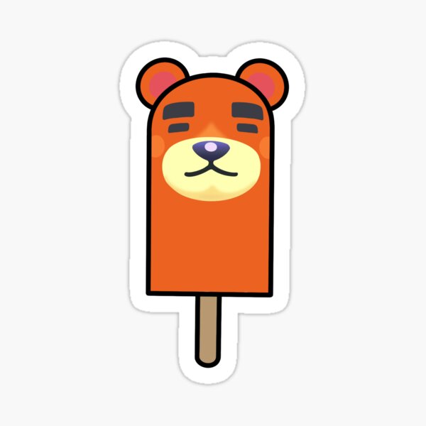 "Teddy Popsicle" Sticker for Sale by LWBookClub | Redbubble