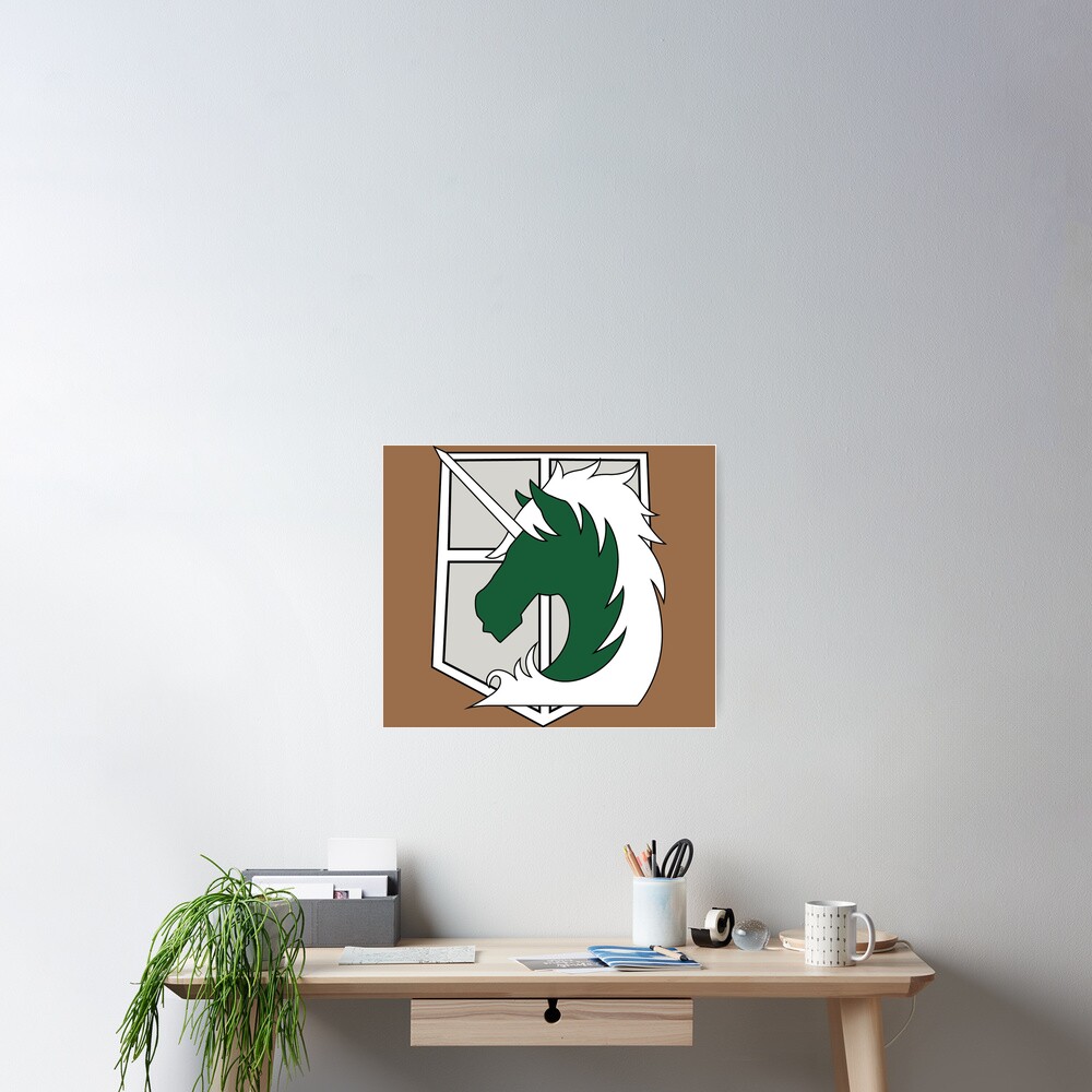 "Attack on Titan Military Police Regiment Logo , AOT Scout Regiment ...