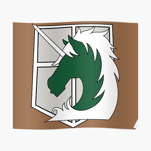 "Attack on Titan Military Police Regiment Logo , AOT Scout Regiment ...