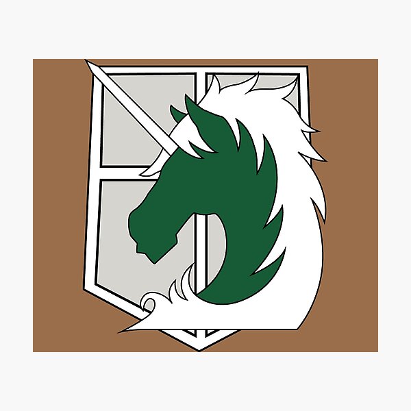 "Attack on Titan Military Police Regiment Logo , AOT Scout Regiment ...